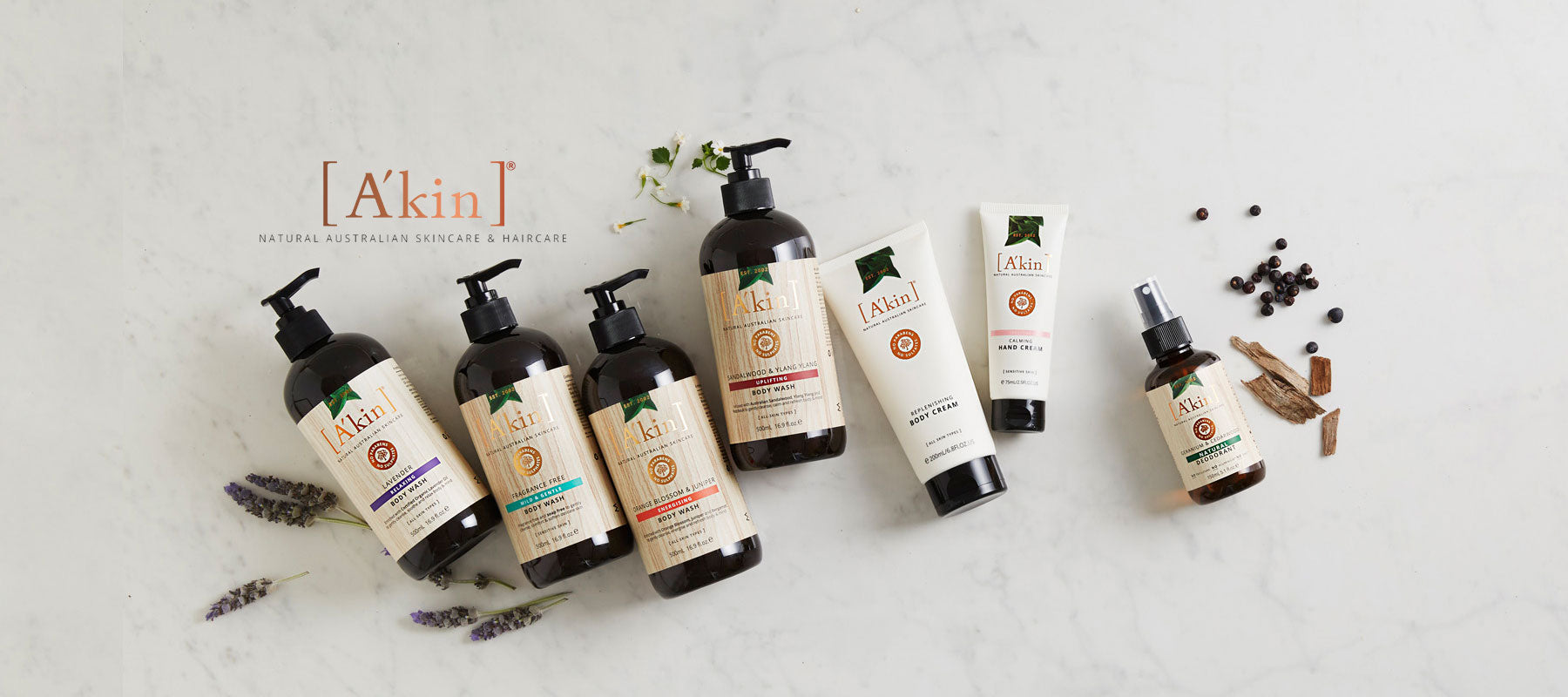 A'kin Skincare Beauty | FREE UK Delivery - Onlynaturals