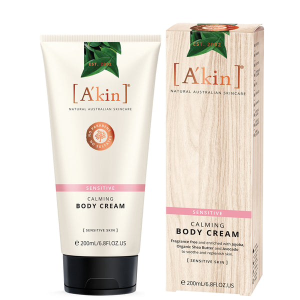 A'kin Calming Body Cream | FREE UK Delivery - Onlynaturals